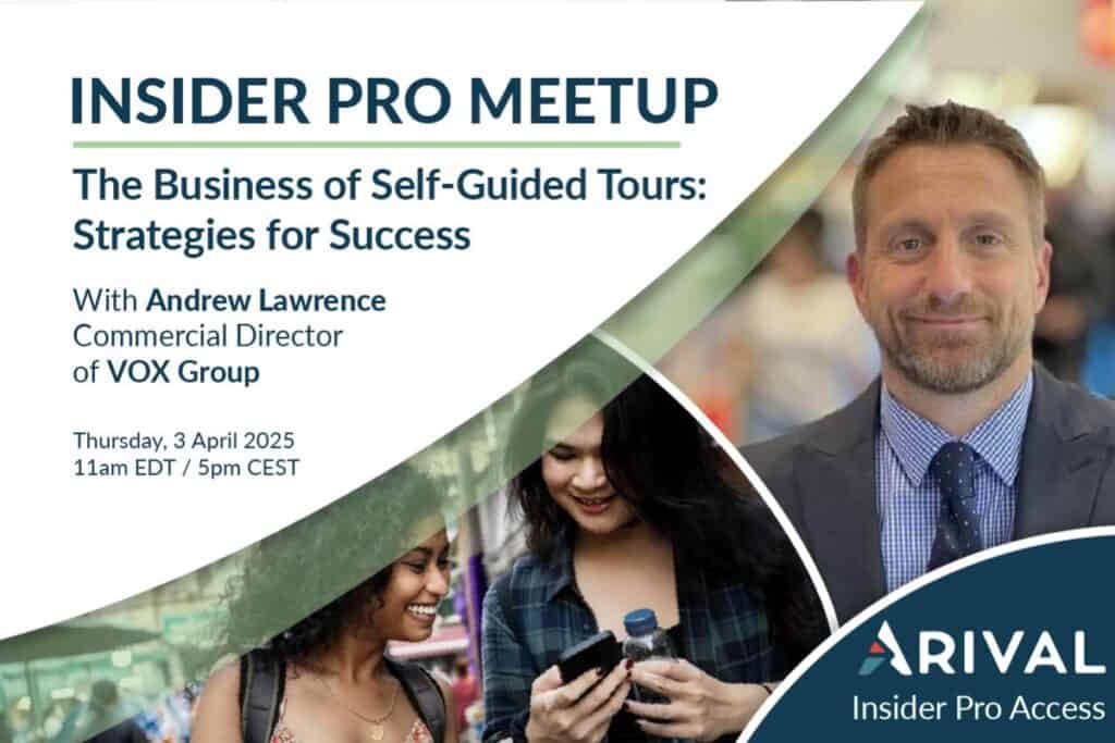 2025 Insider Pro Meetup - April | Arival | The Resource for the Best Part of Travel
